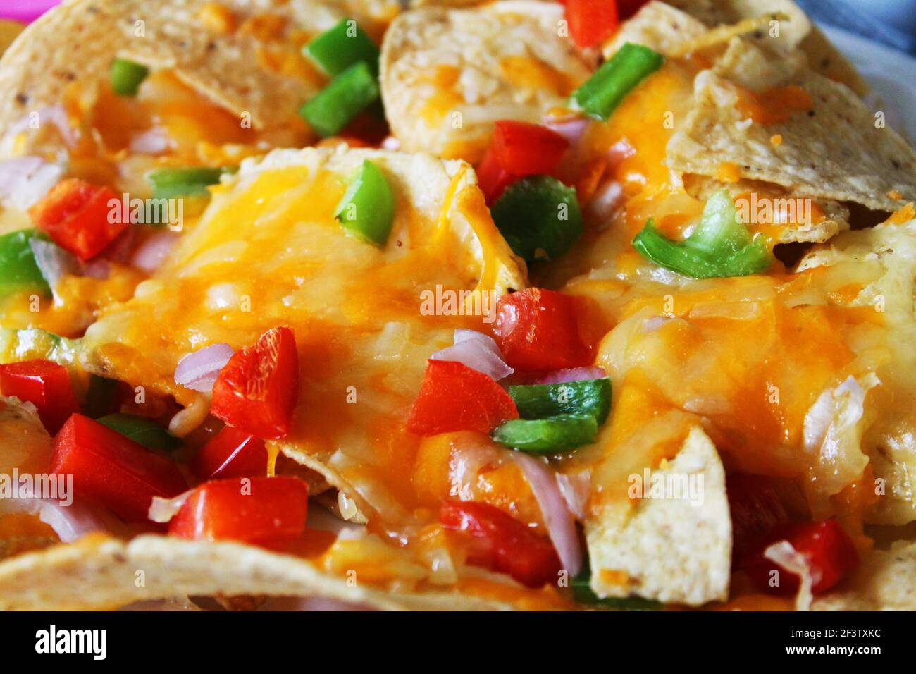 Nachos with cheese hi-res stock photography and images - Alamy
