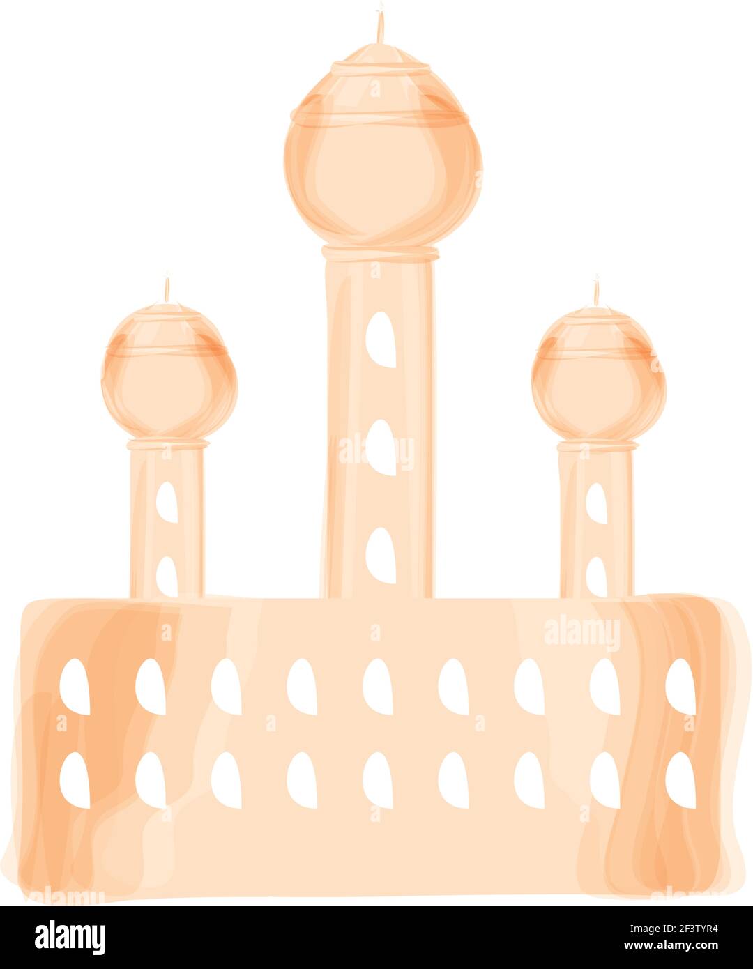 islamic building cartoon design isolated Stock Vector Image & Art - Alamy