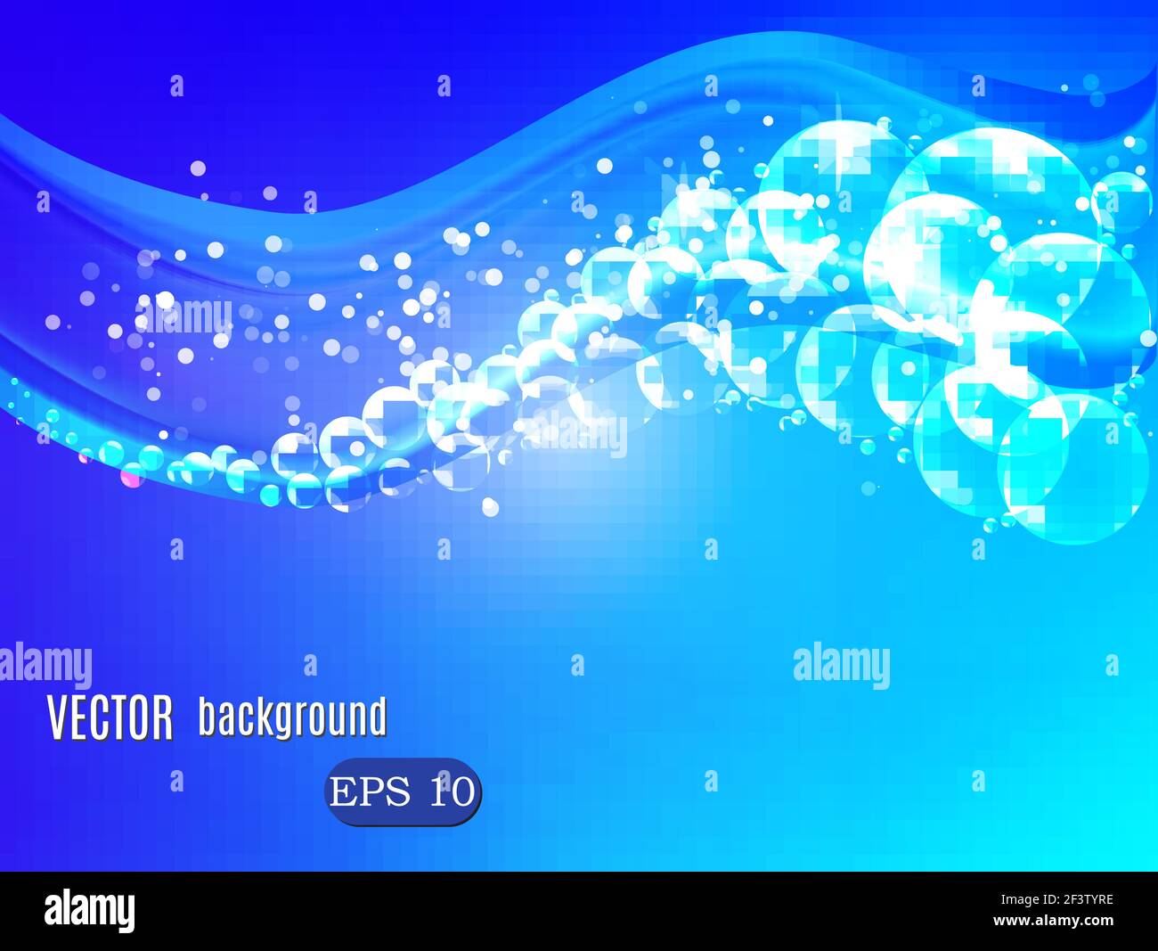 Wave of bubbles Stock Vector Image & Art - Alamy