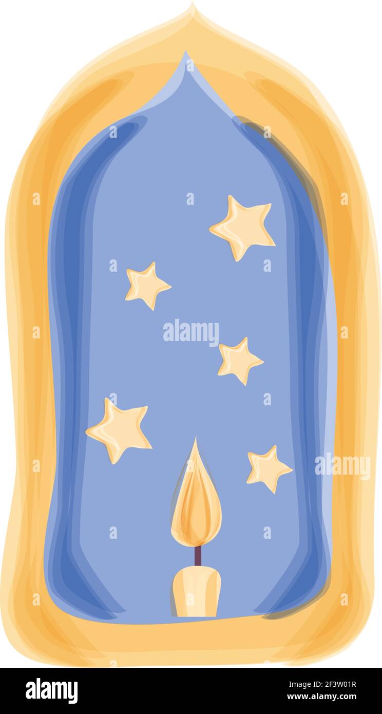 window candle stars drawing style Stock Vector Image & Art - Alamy