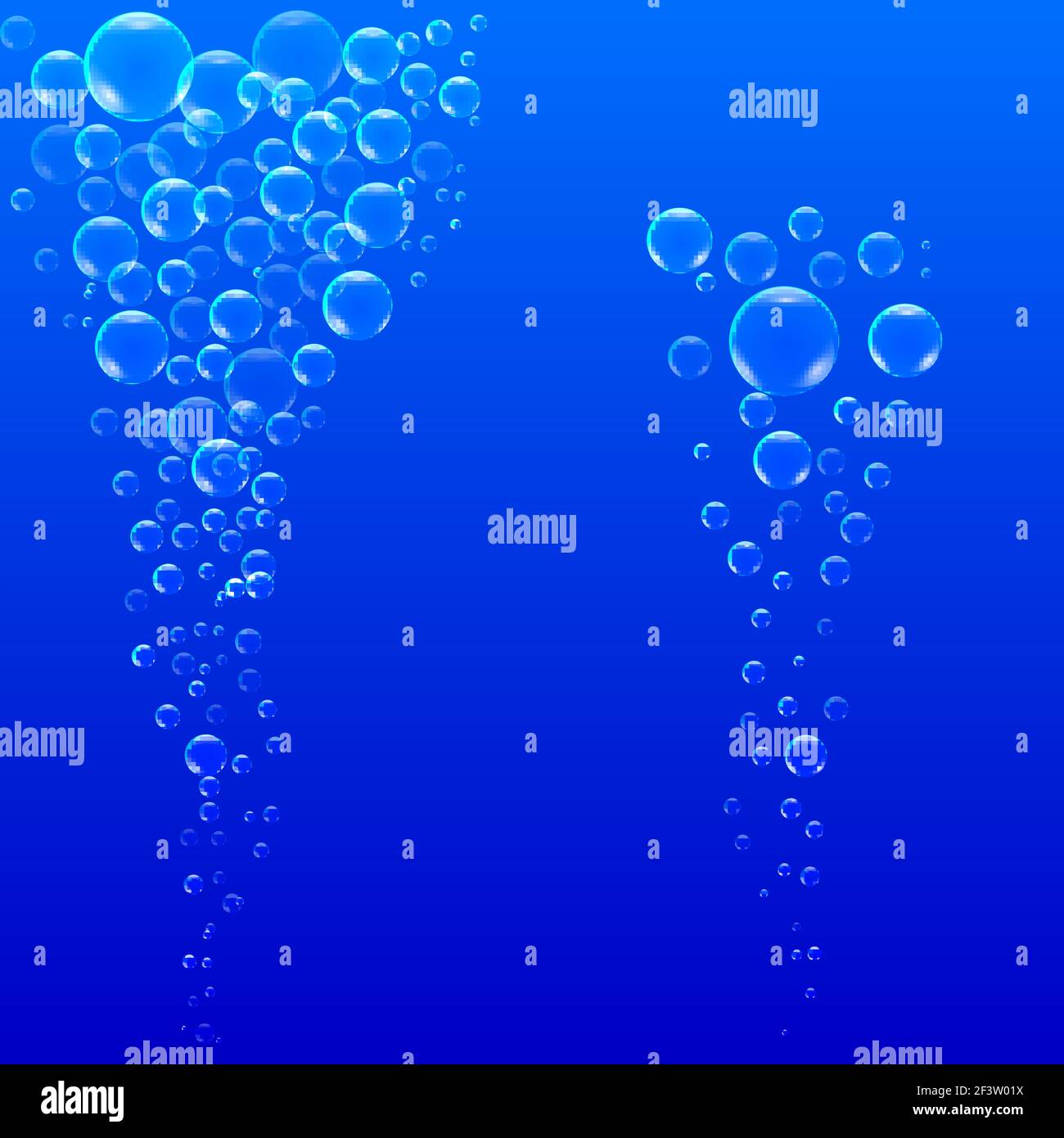 bubbles with Light rays Stock Vector Image & Art - Alamy