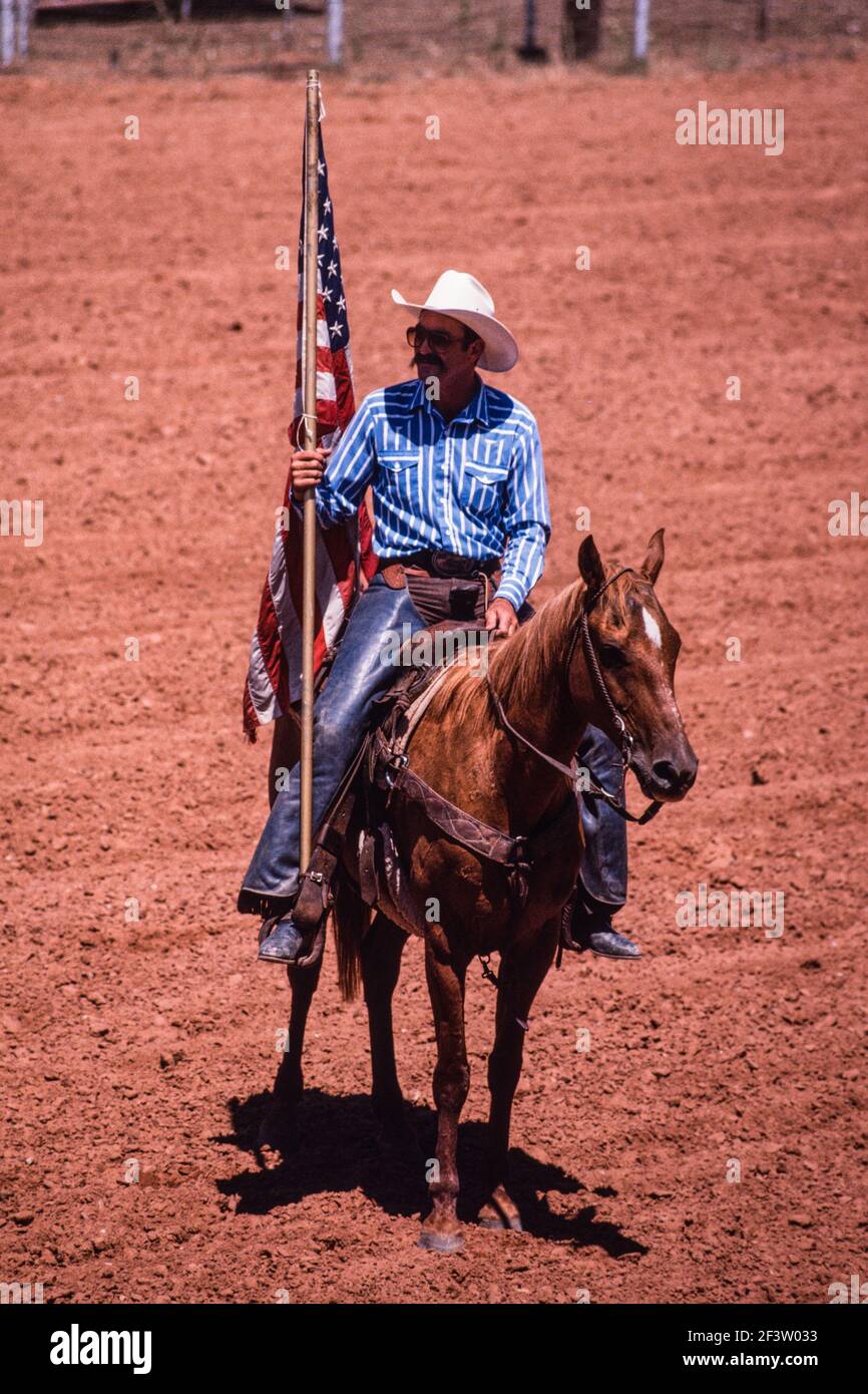 American flag cowboy hat hi-res stock photography and images - Alamy