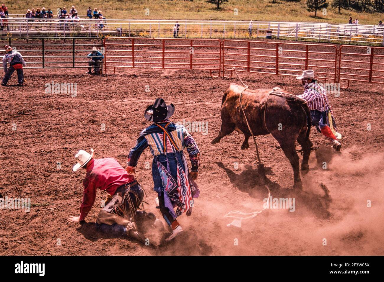 Rodeo clowns hi-res stock photography and images - Alamy