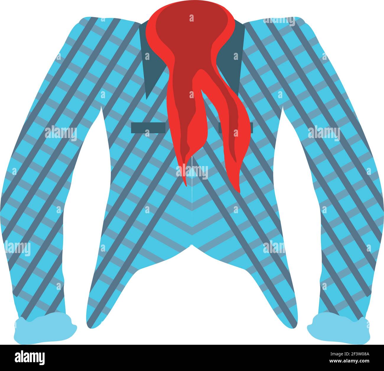 Checkered coat Stock Vector Images - Alamy