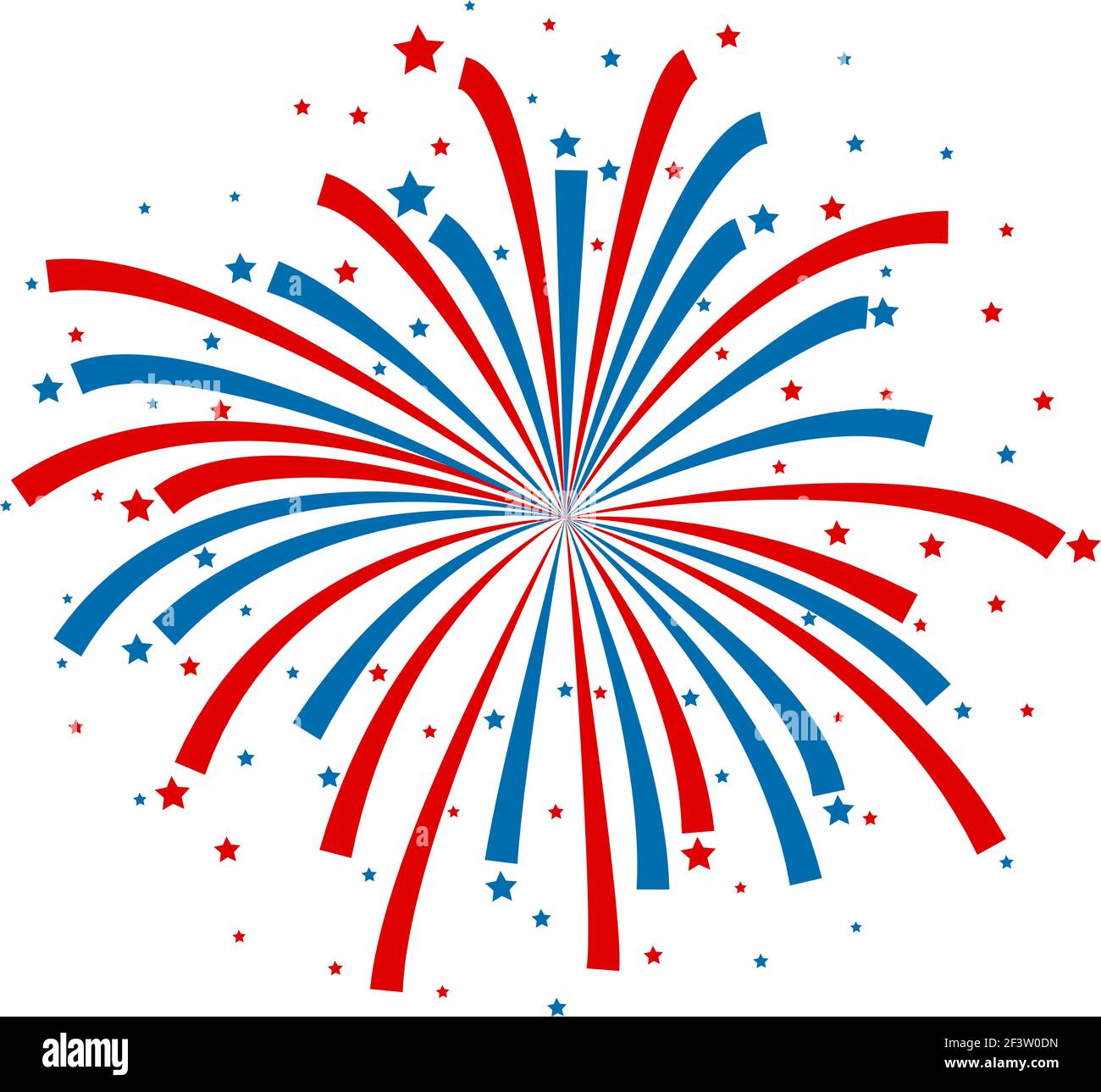 Firework design on white background Stock Vector Image & Art - Alamy