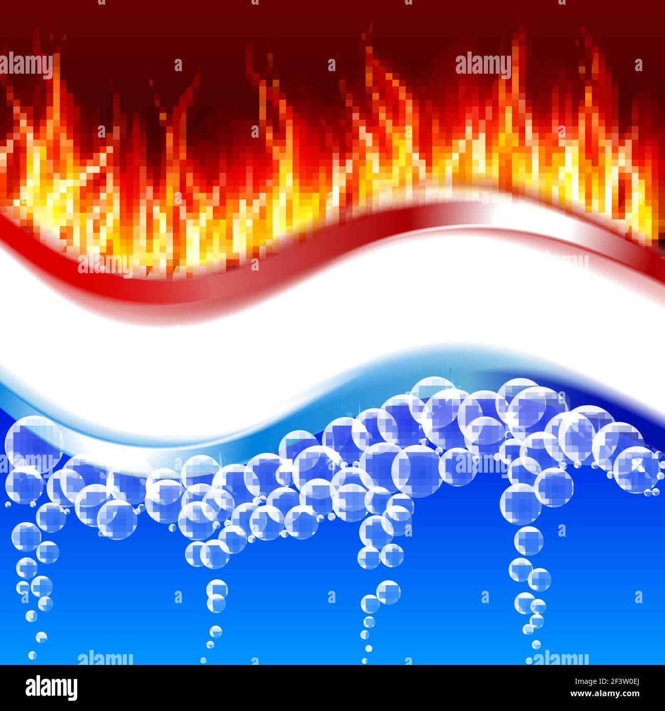 Wave of bubbles Stock Vector Image & Art - Alamy
