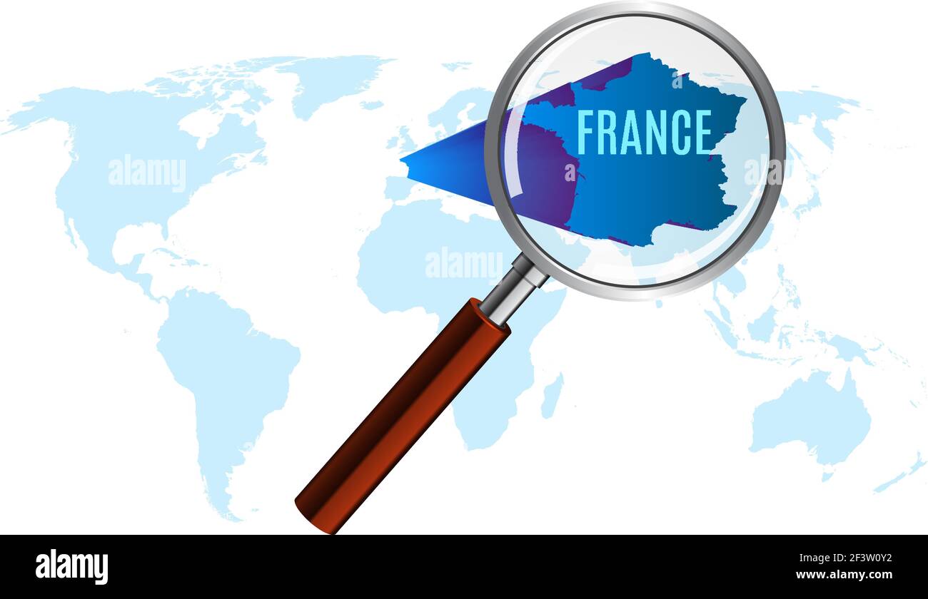 Magnified world hi-res stock photography and images - Alamy