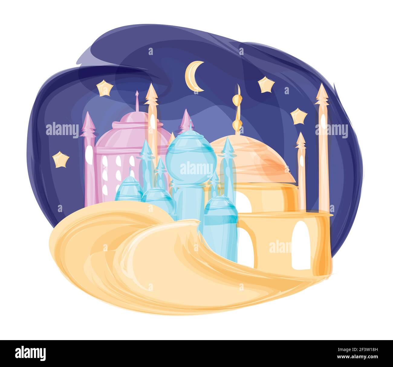 arab city buildings architecture drawing Stock Vector Image & Art - Alamy