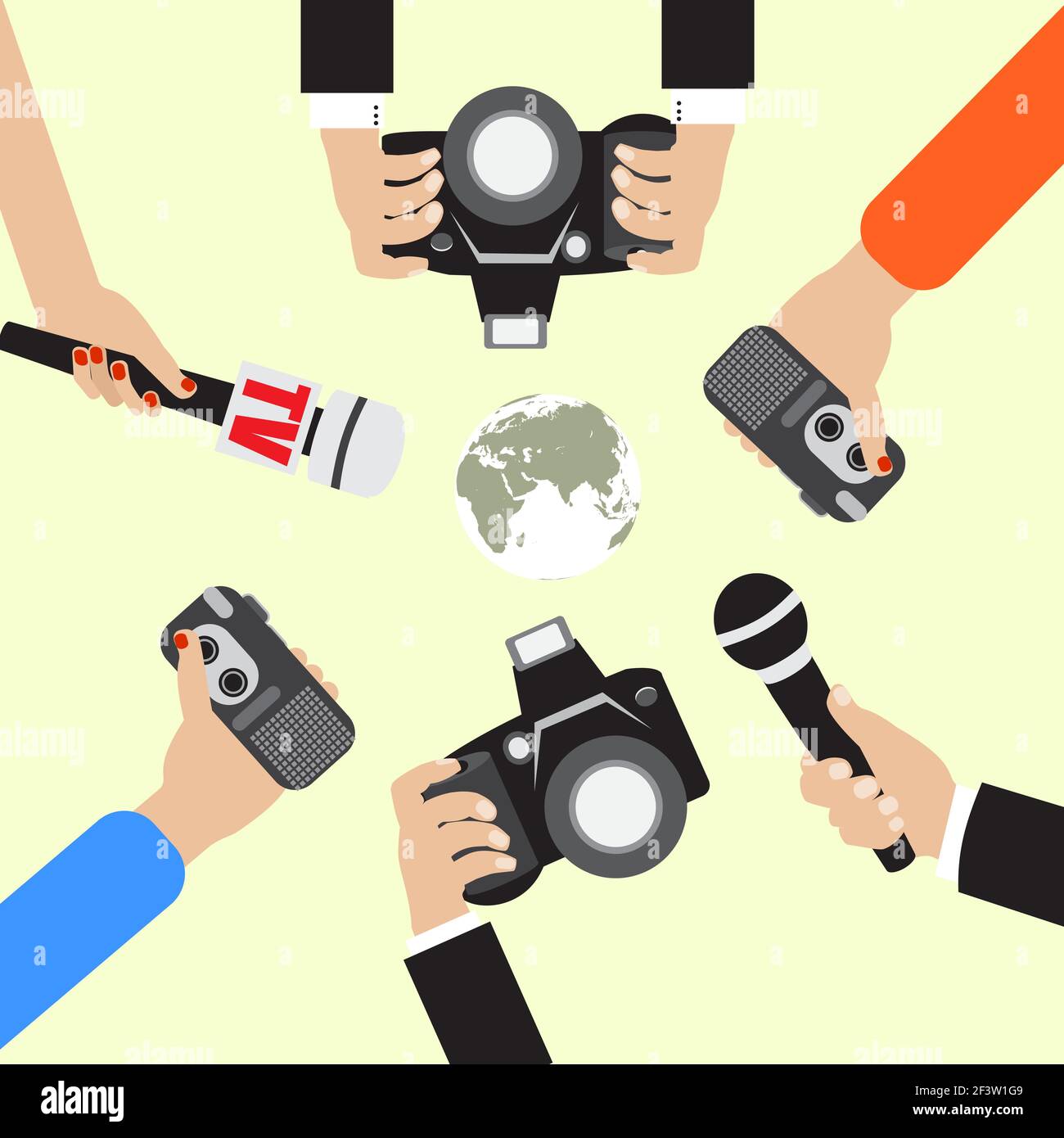 Network report Stock Vector Images - Alamy