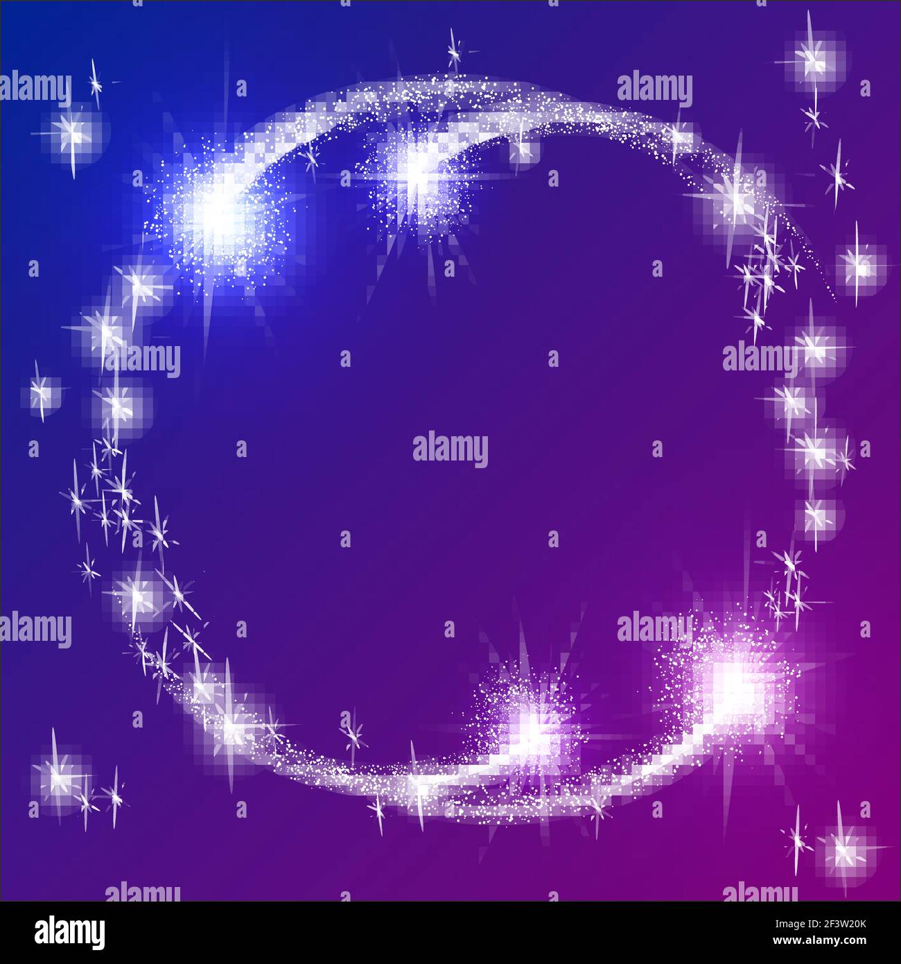 Brilliant blue sky glowing Stock Vector Images - Alamy