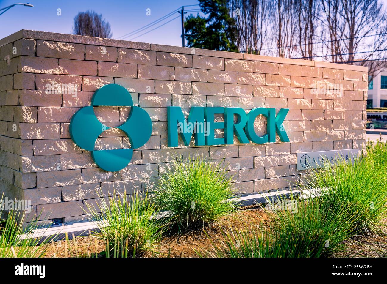 South San Francisco, CA, USA - February 24, 2021: Close up of a ...