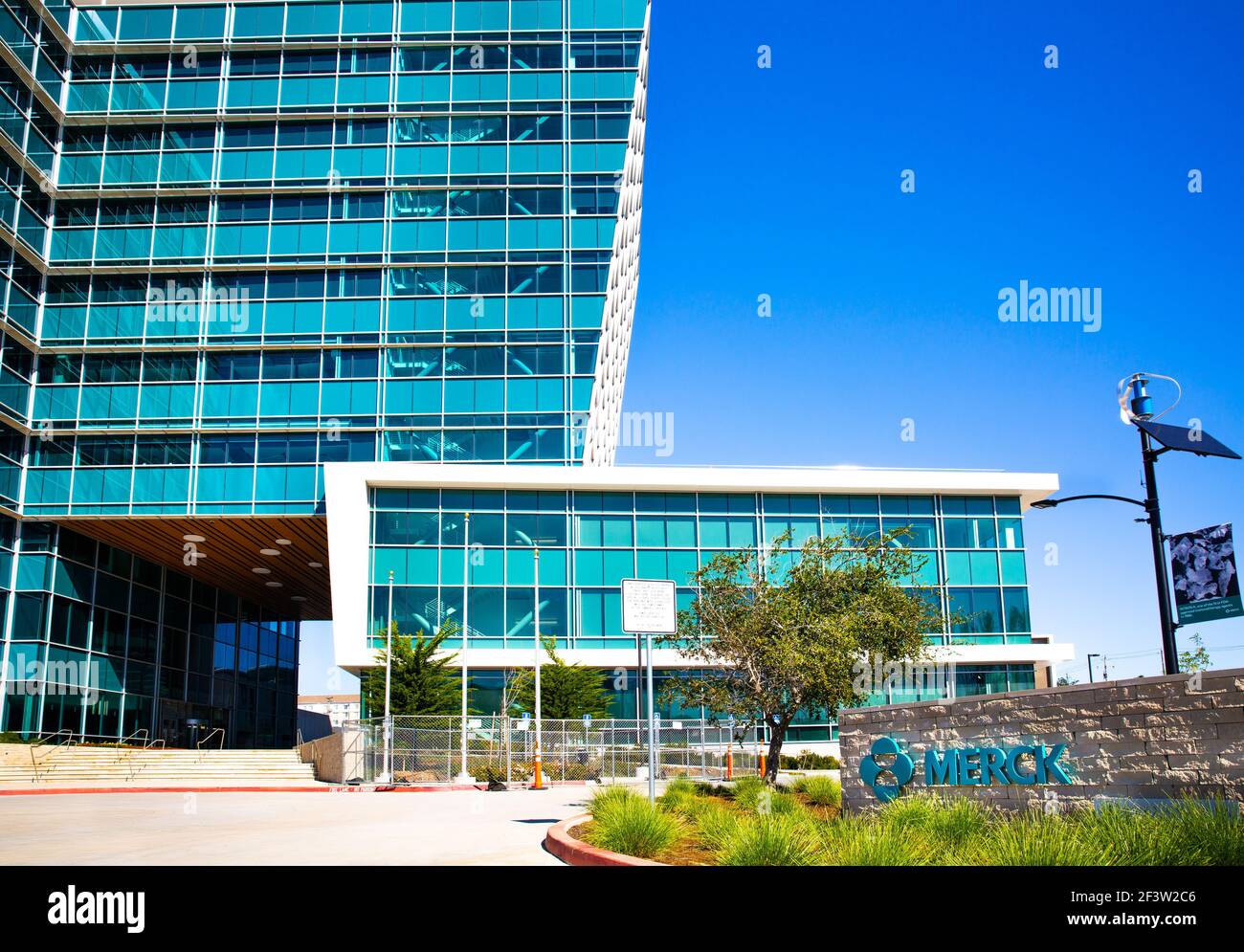South San Francisco, CA, USA - February 24, 2021: Close up of a ...