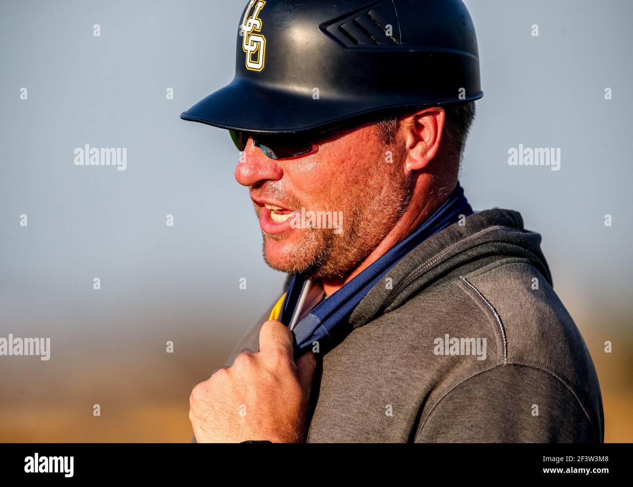 Edmond, OK, USA. 16th Mar, 2021. Central Oklahoma Head Coach John ...