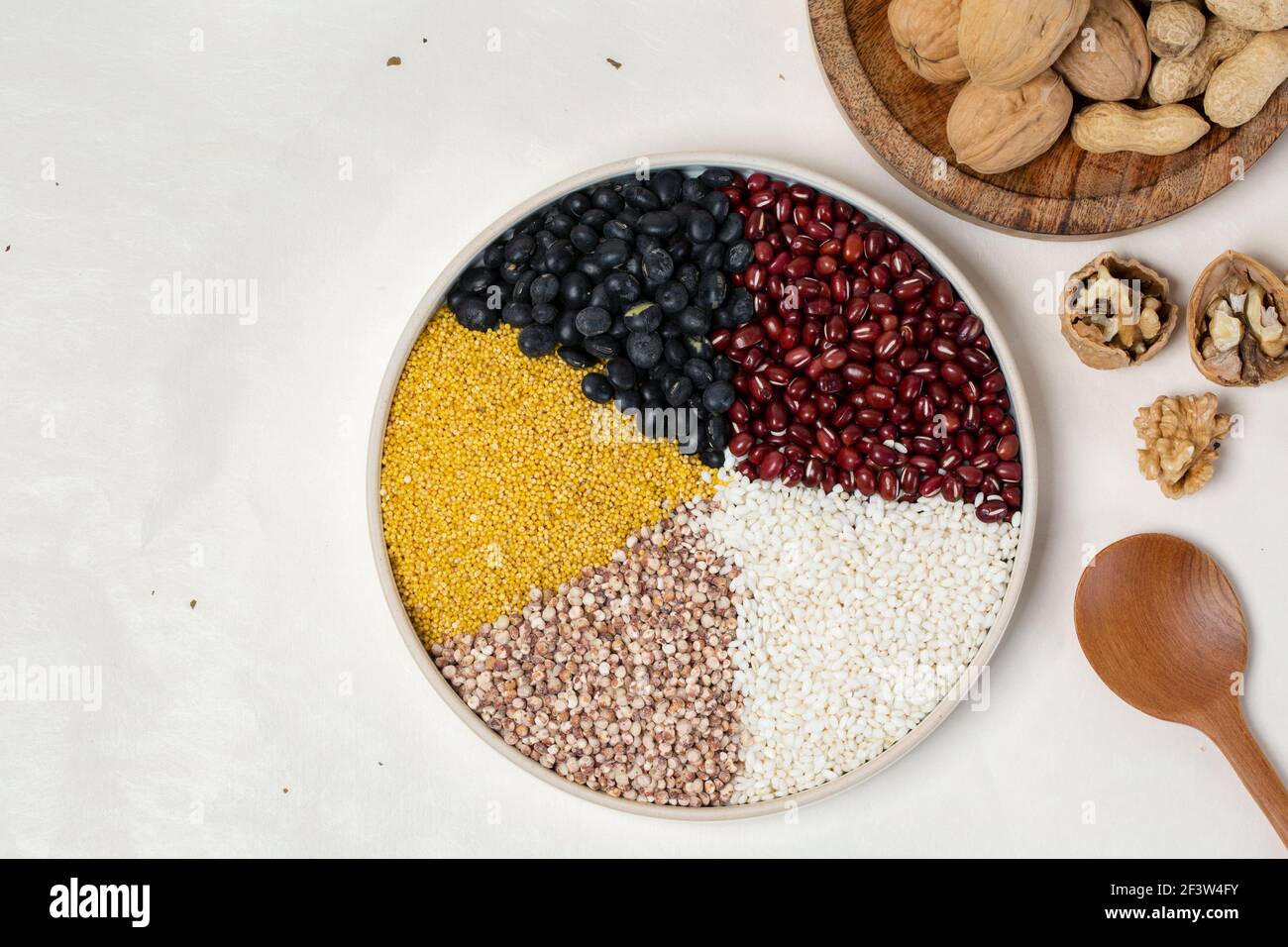 five grain for Daeboreum, first full moon of the lunar year in Korea ...