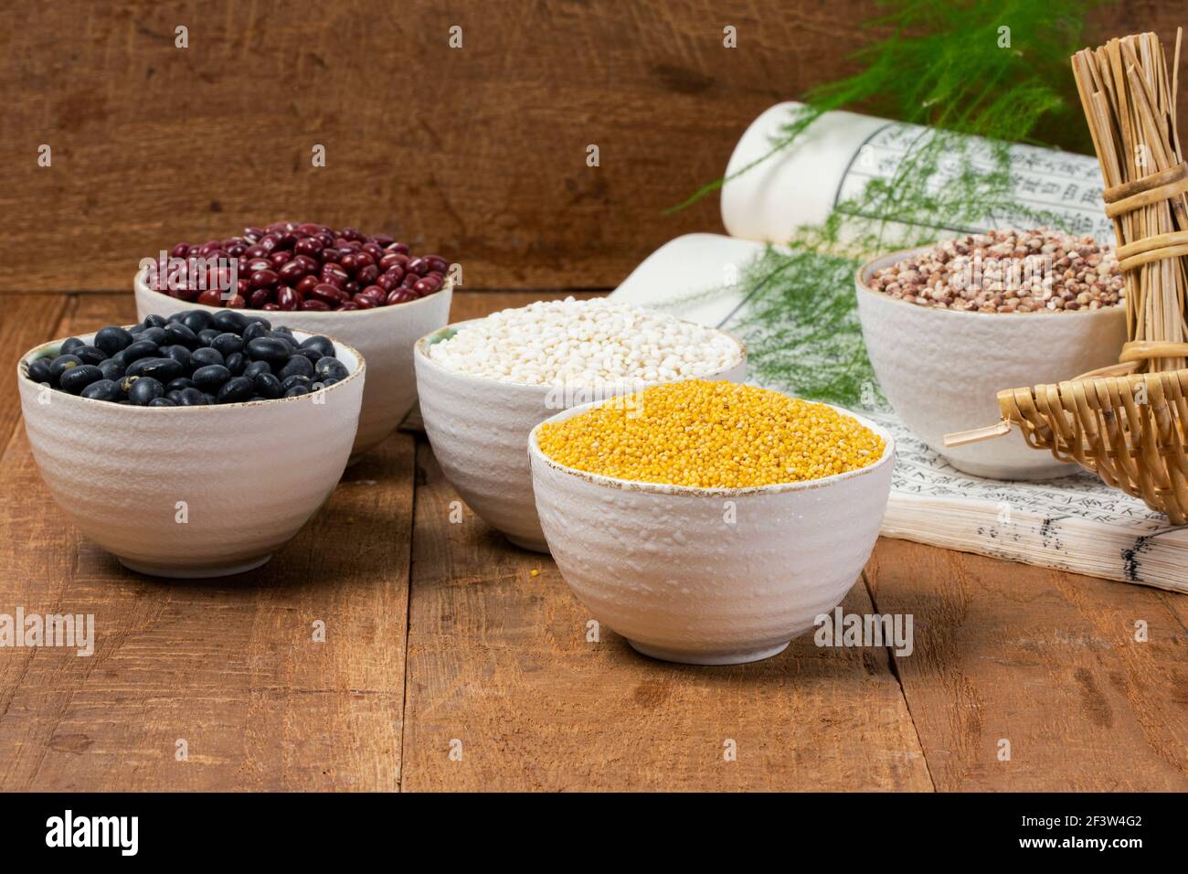 five grain for Daeboreum, first full moon of the lunar year in Korea ...