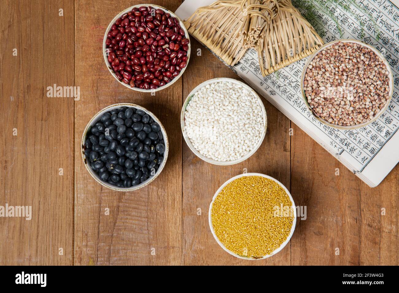 five grain for Daeboreum, first full moon of the lunar year in Korea ...