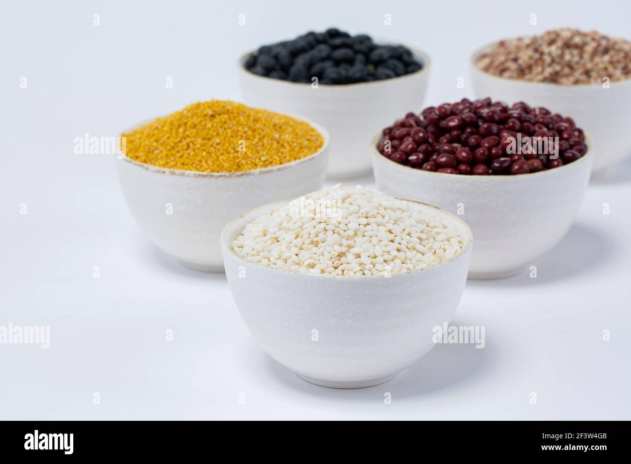 five grain for Daeboreum, first full moon of the lunar year in Korea ...