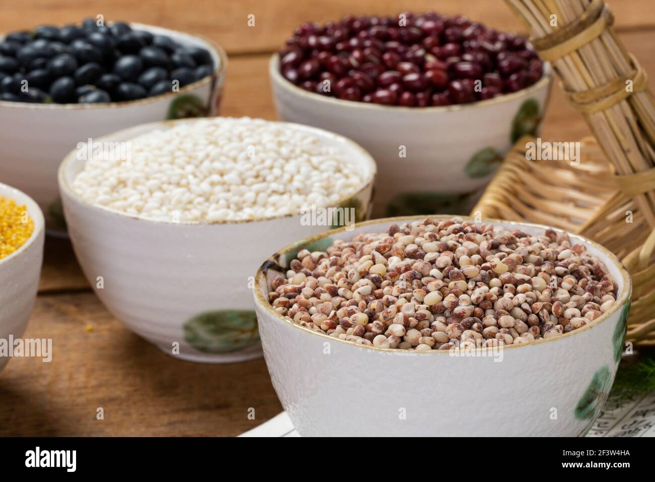 five grain for Daeboreum, first full moon of the lunar year in Korea ...