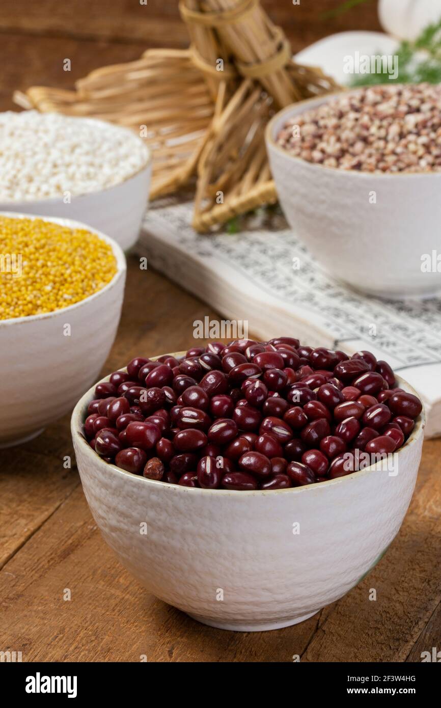 five grain for Daeboreum, first full moon of the lunar year in Korea ...