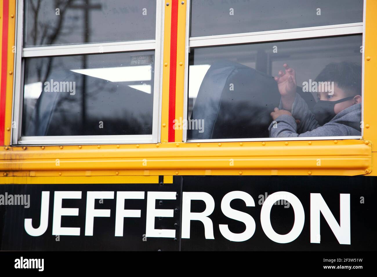 First student bus hi-res stock photography and images - Alamy
