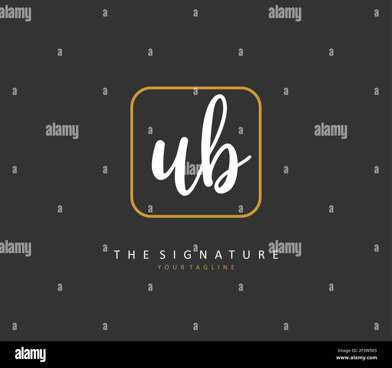Letter ub logo hi-res stock photography and images - Alamy