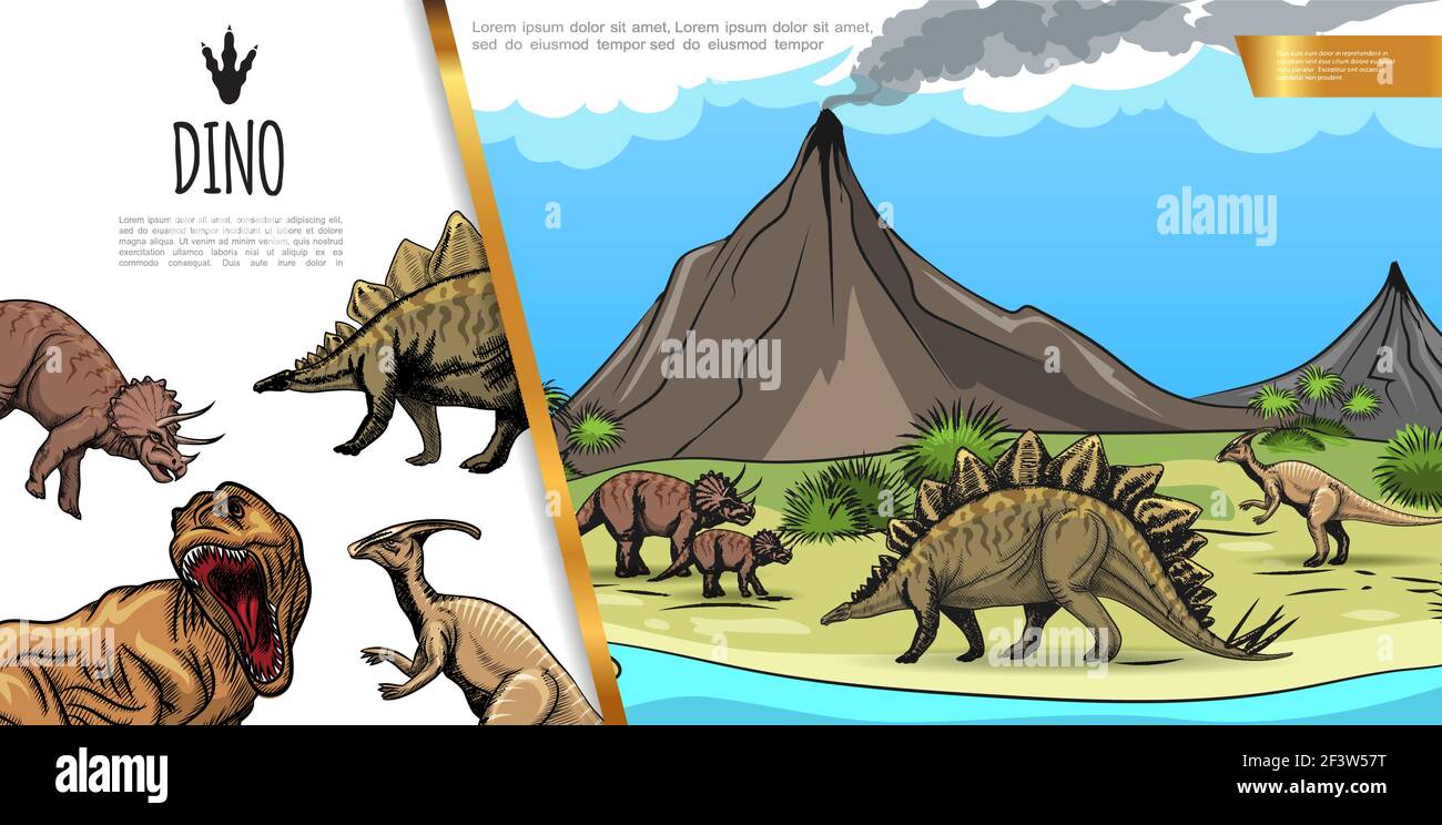 Jurassic park t rex Stock Vector Images - Alamy