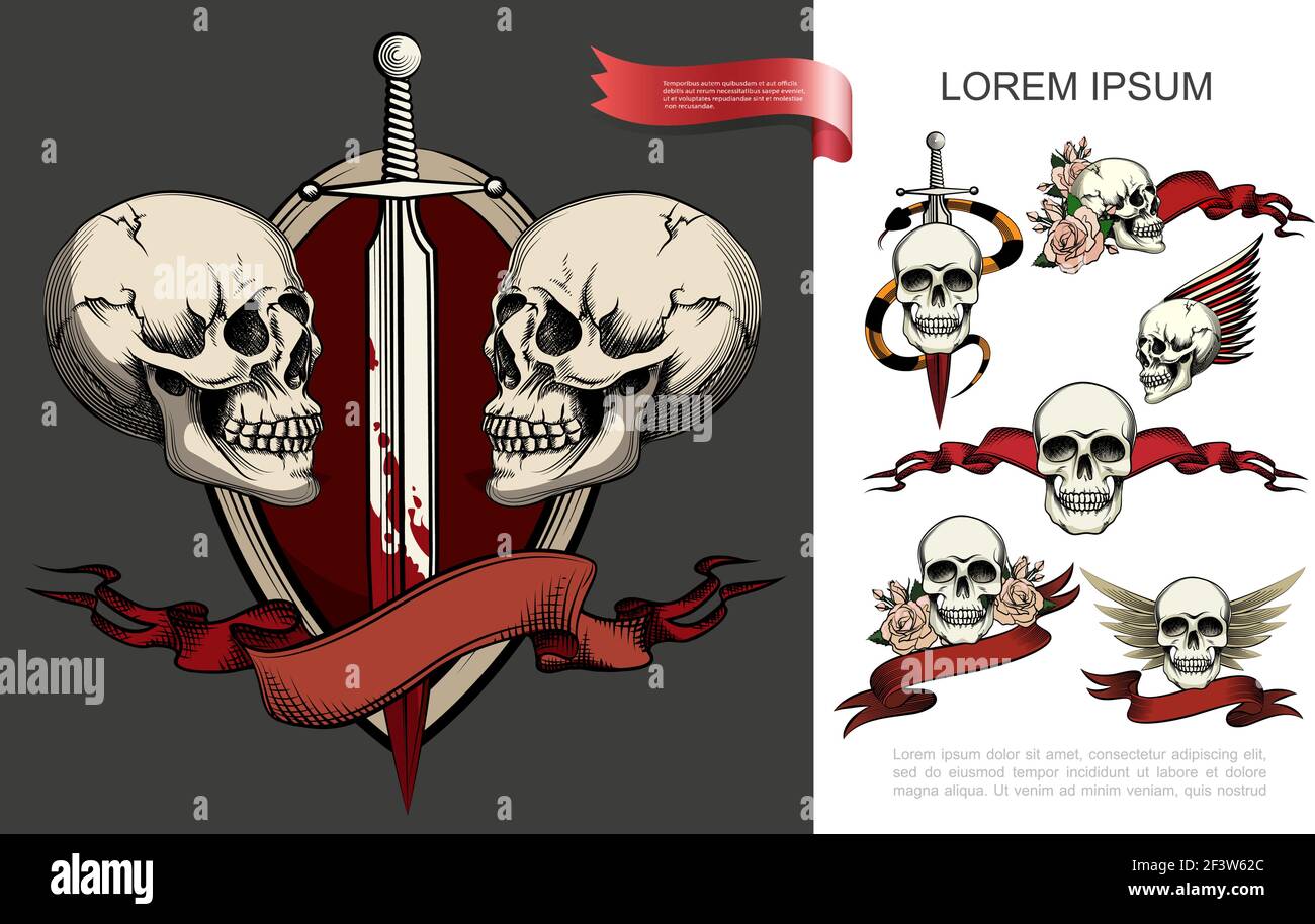 dagger-teeth-stock-vector-images-alamy