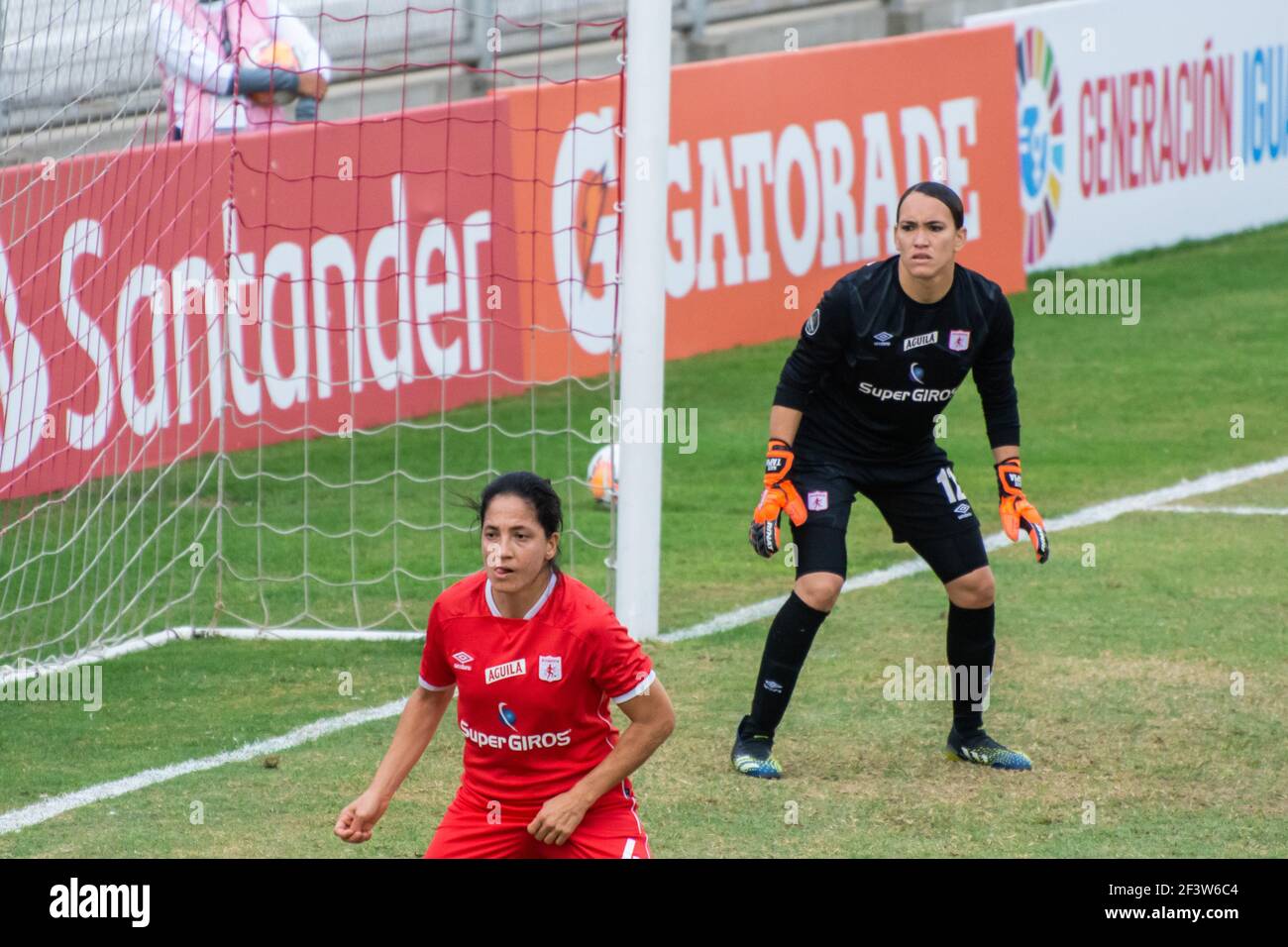 Buenos Aires, Argentina. 17th Mar, 2021. Katherine Tapia (#12 America ...