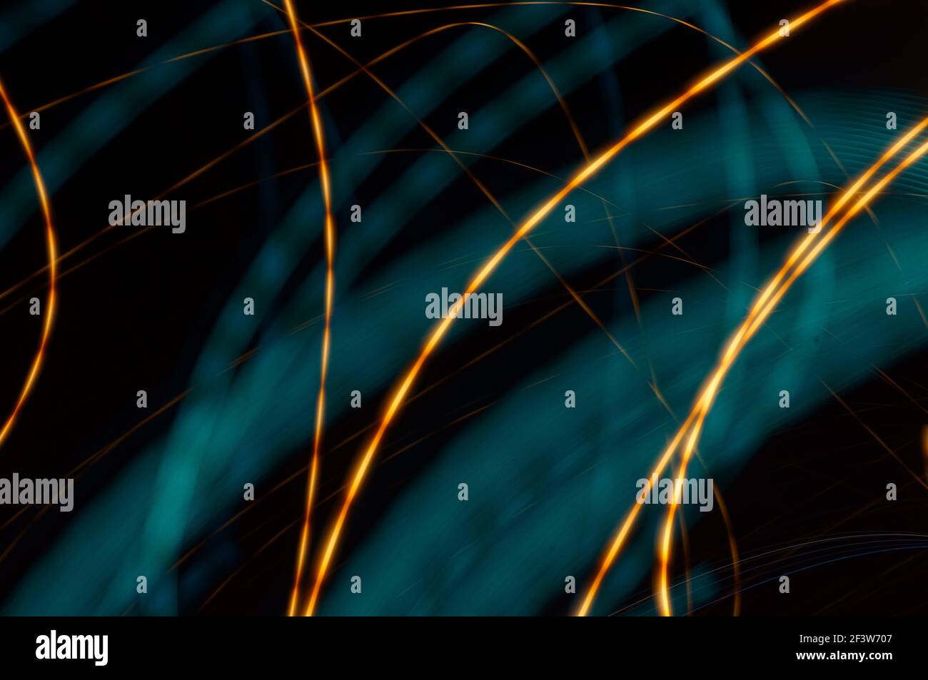 Abstract background with bright neon lights - fancy light composition ...