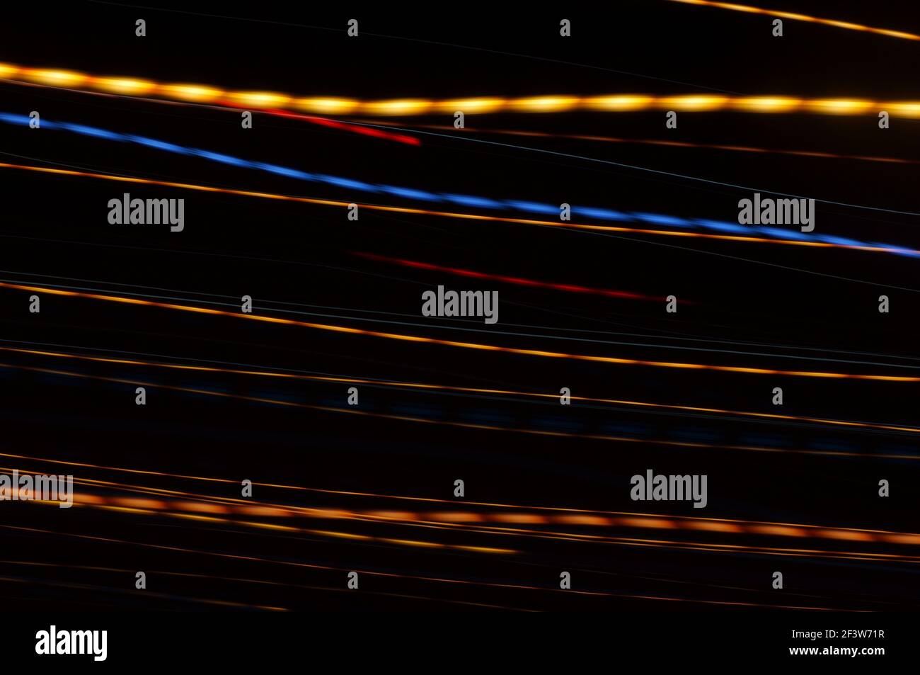 Abstract background with bright neon lights - fancy light composition ...