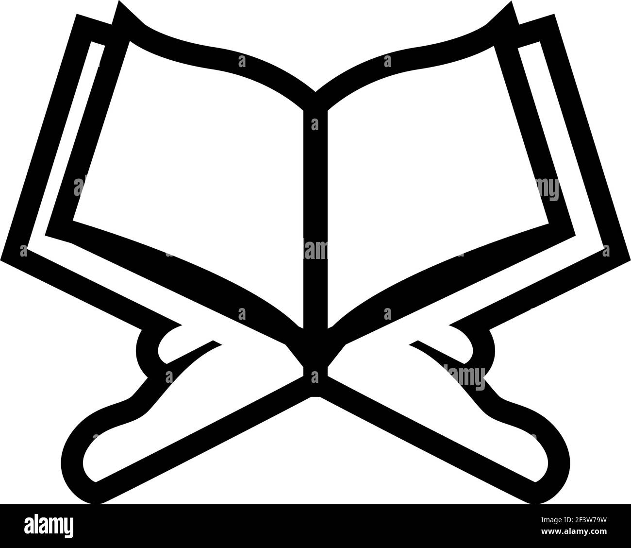 Holy book quran icon design template vector isolated Stock Vector Image ... Holy book quran icon design template vector isolated Stock Vector Image ...