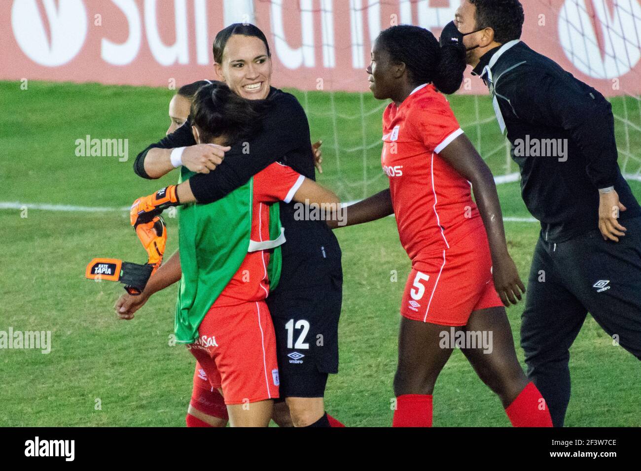 Buenos Aires, Argentina. 17th Mar, 2021. Katherina Tapia (#12 America ...