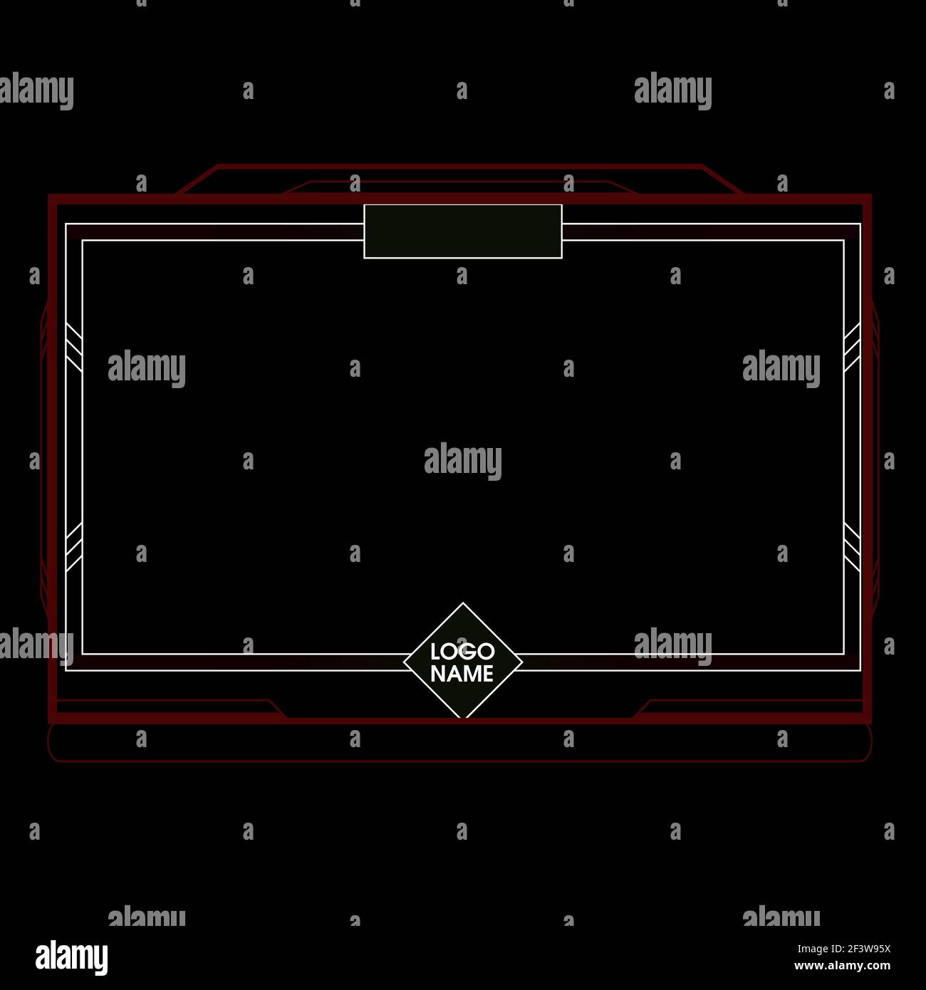Twitch panels for live streaming Stock Vector Image & Art - Alamy