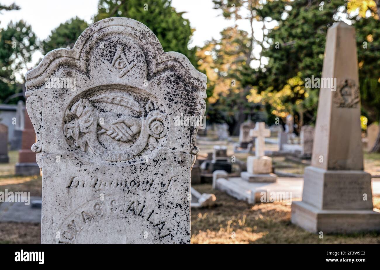 Old ross cemetery hi-res stock photography and images - Alamy