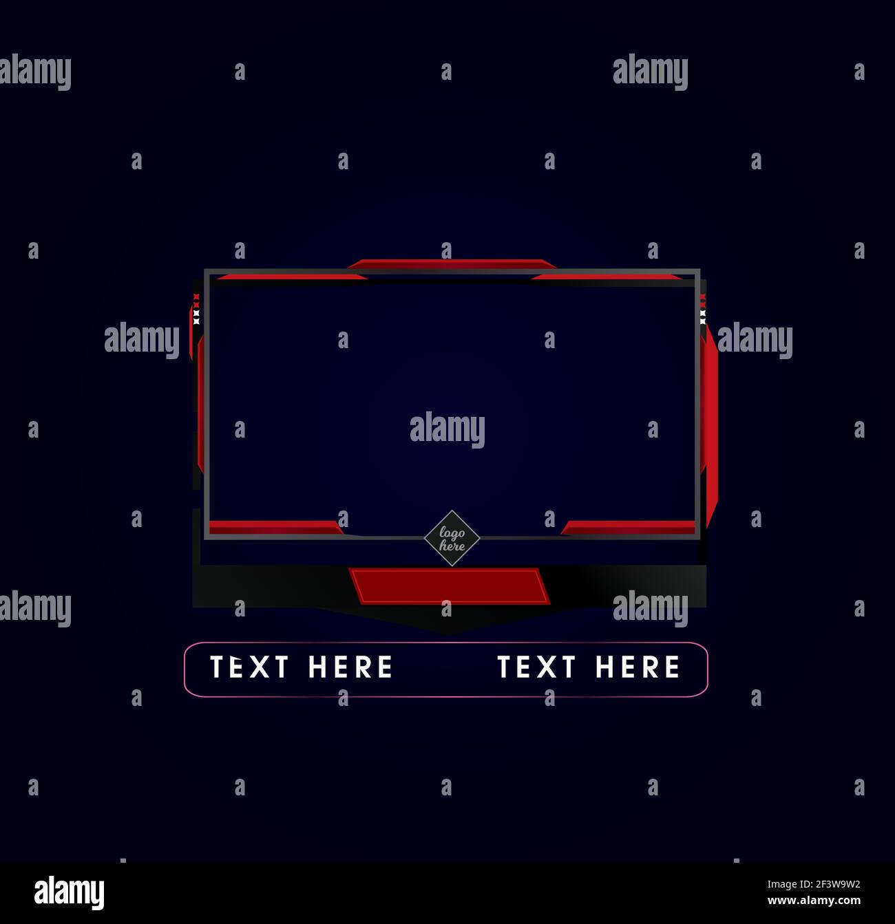 face cam, web camera, webcam, game, streaming panels, screens and ...