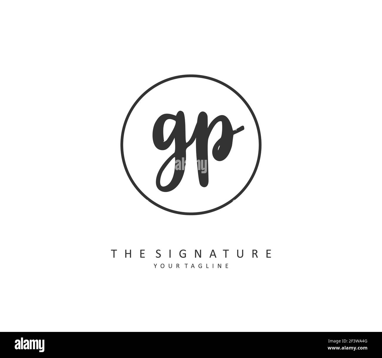 Letter gp logo hi-res stock photography and images - Alamy