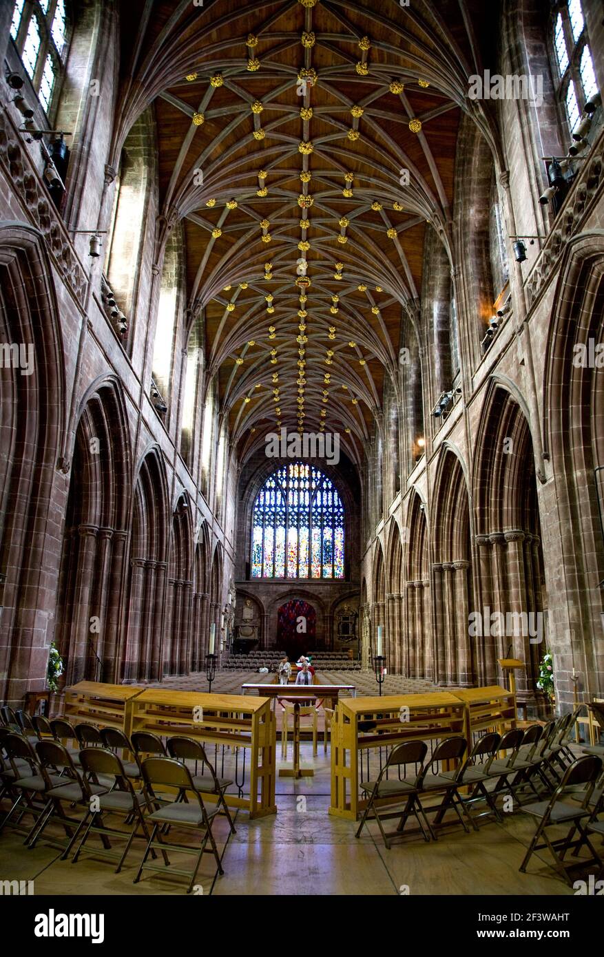 interior view of Chester Cathedral, Chester, UK Stock Photo - Alamy