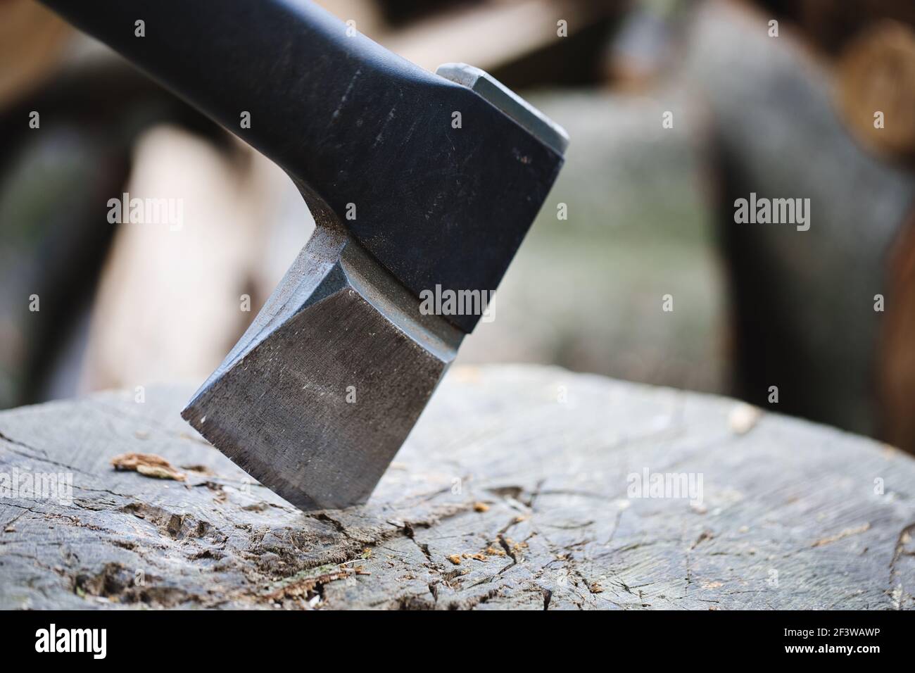 Axe shaft hi-res stock photography and images - Alamy
