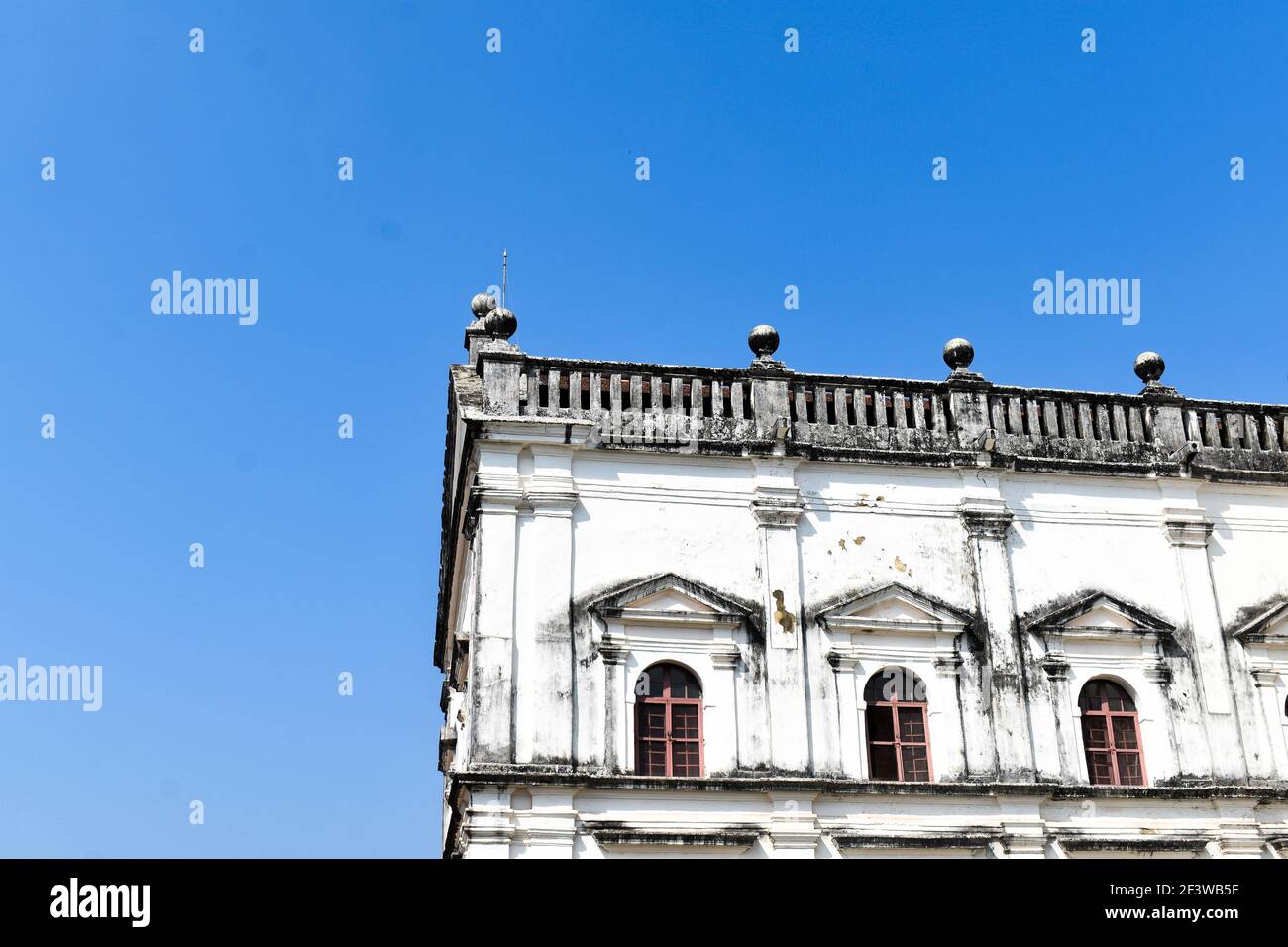 Basilica of bom jesus architectural view hi-res stock photography and ...