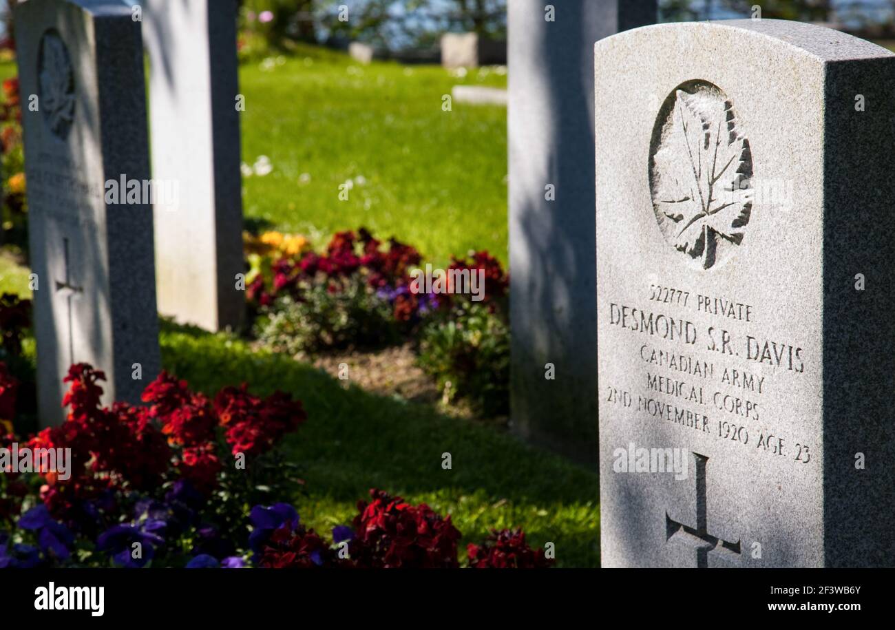 Victoria ross bay cemetery hi-res stock photography and images - Alamy