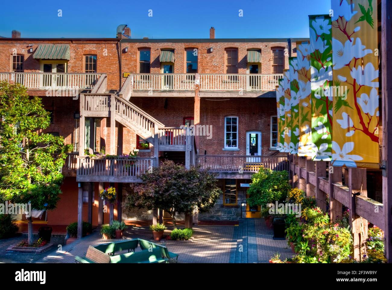 Victoria british columbia market square hi-res stock photography and ...