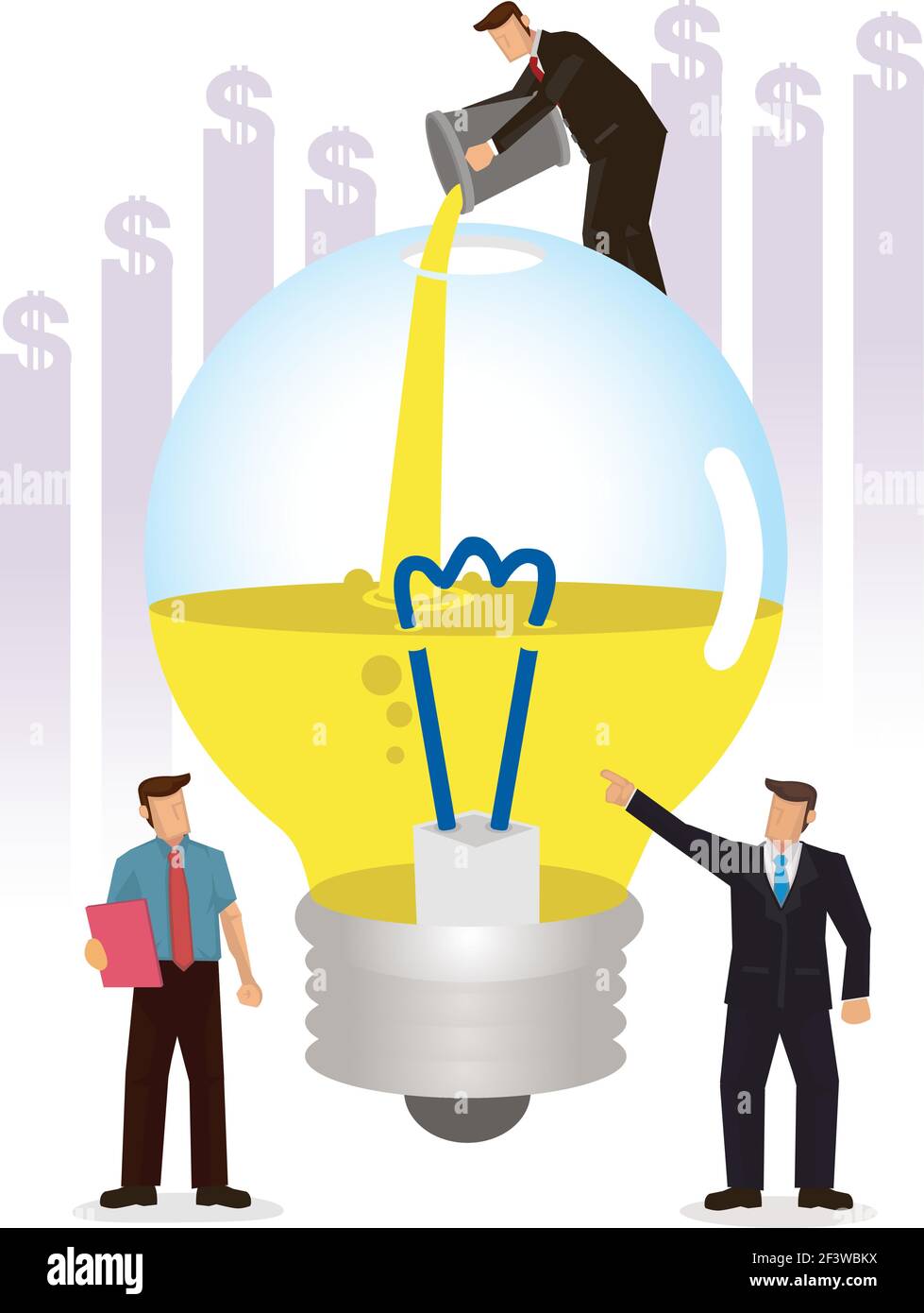 Corporate solution Stock Vector Images - Alamy