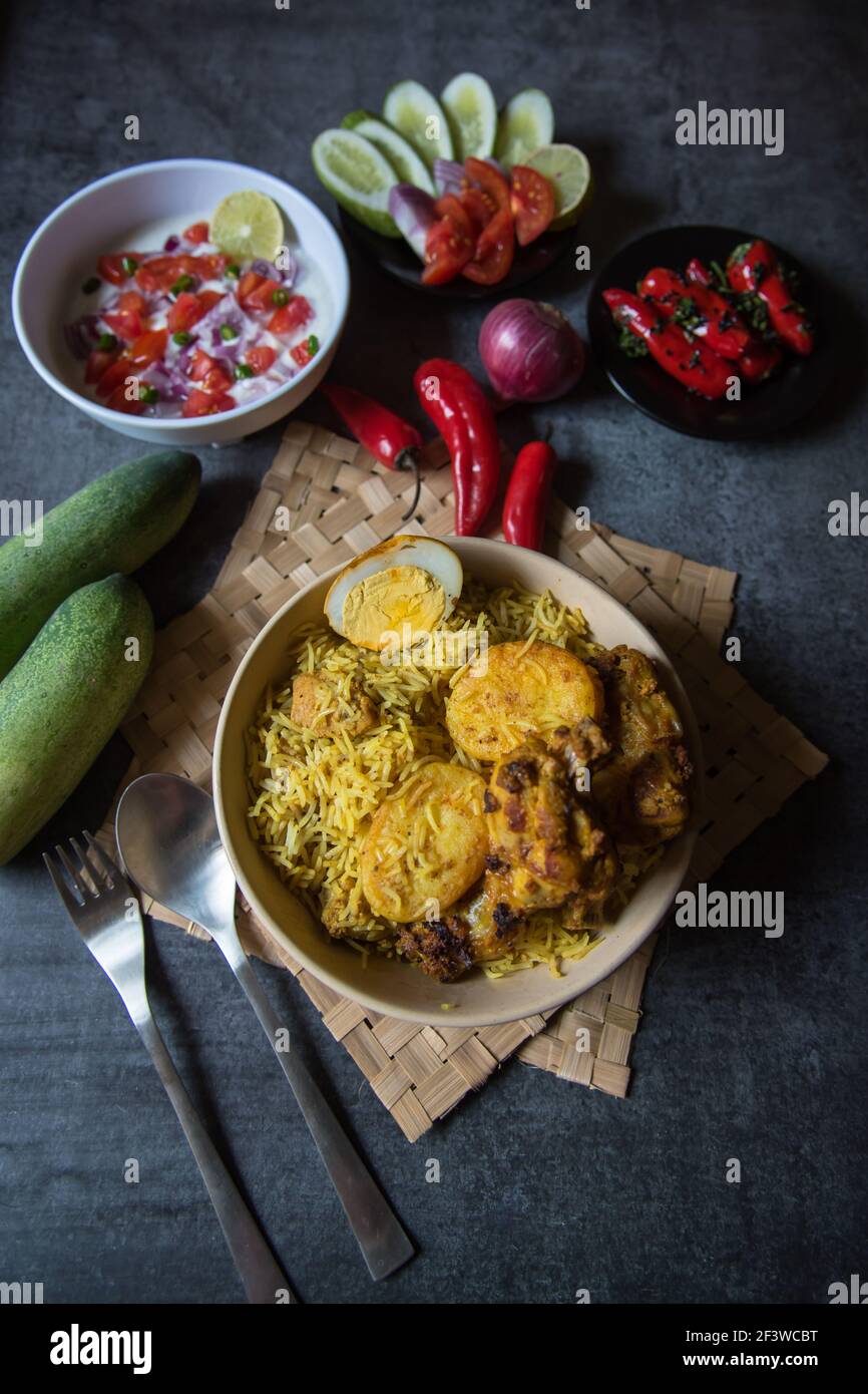Mughlai biryani hi-res stock photography and images - Alamy