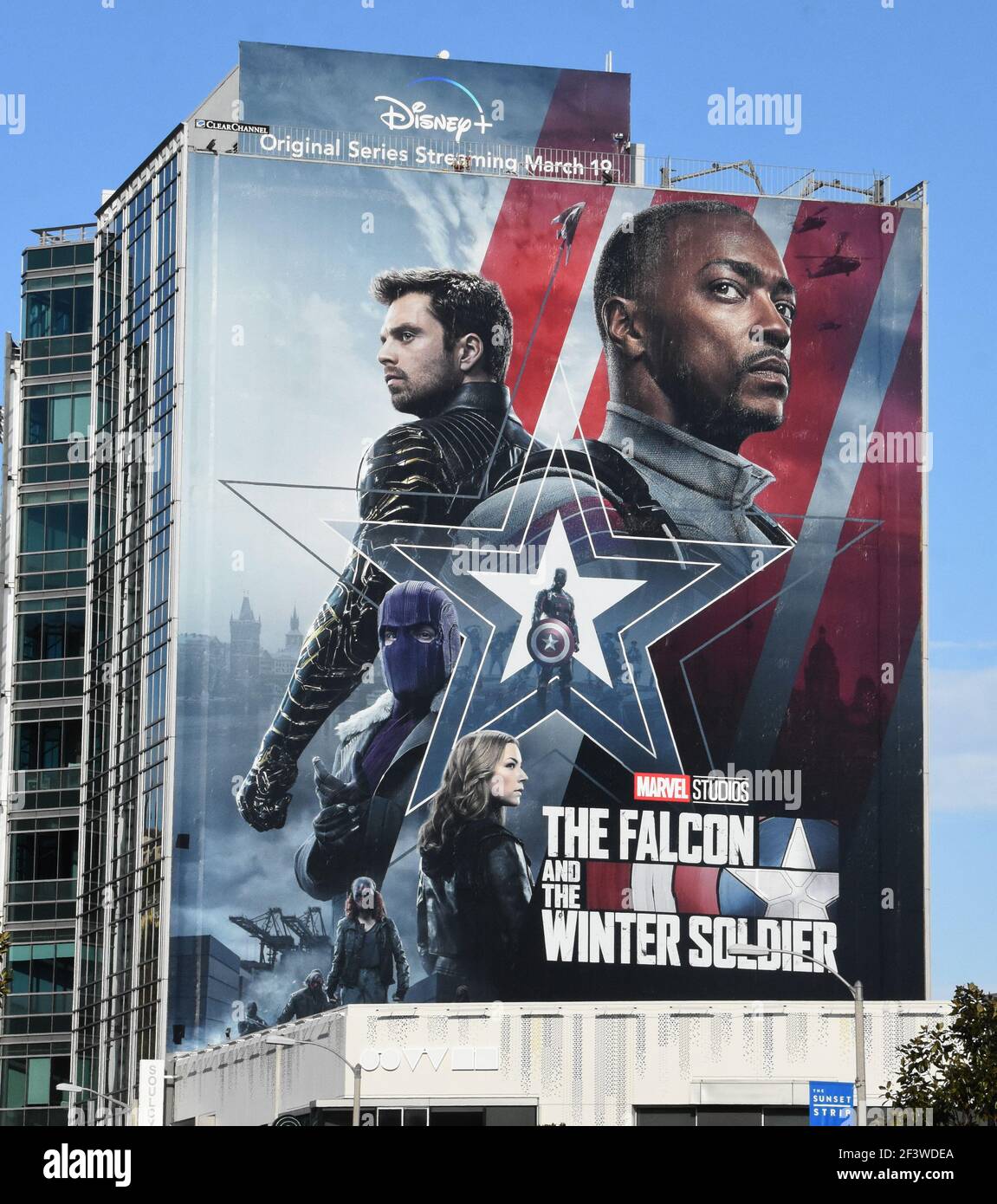 Disney plus billboard hi-res stock photography and images - Alamy