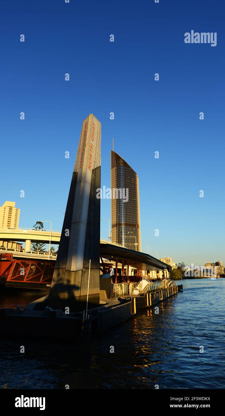The 1 William street skyscraper in Brisbane, Queensland, Australia ...