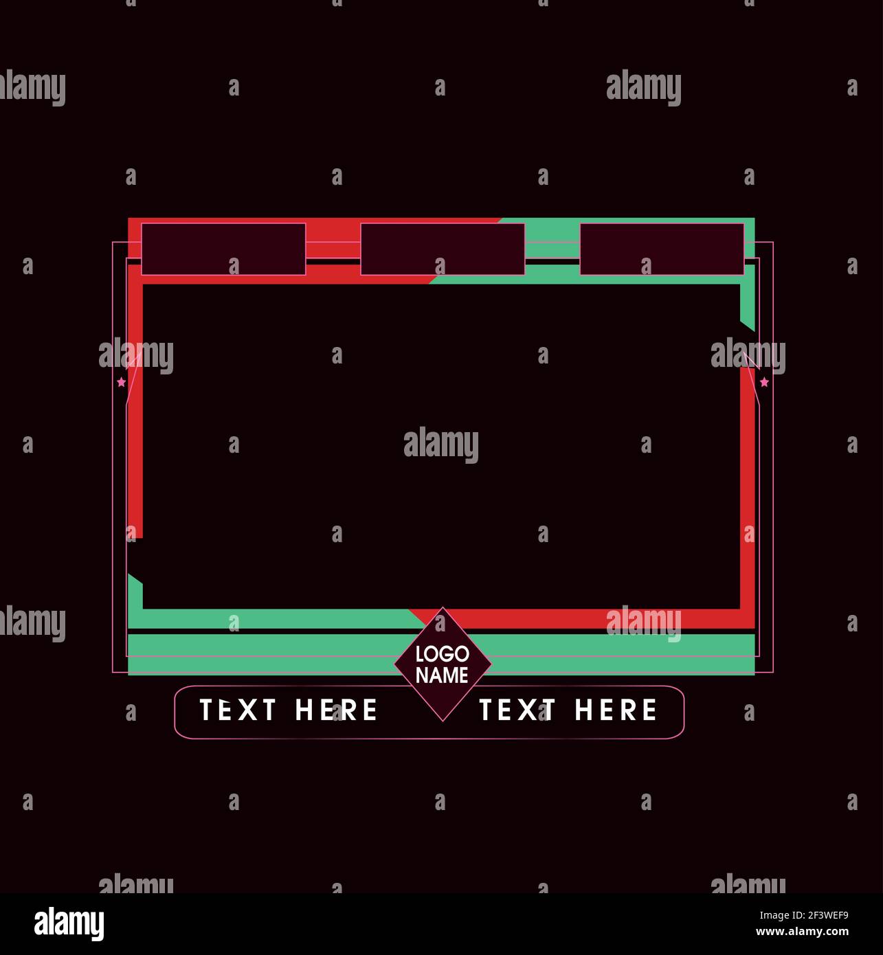 face cam, web camera, webcam, game, streaming panels, screens and ...