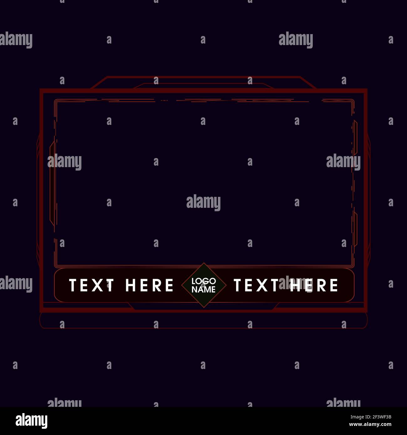 Twitch overlays hi-res stock photography and images - Alamy