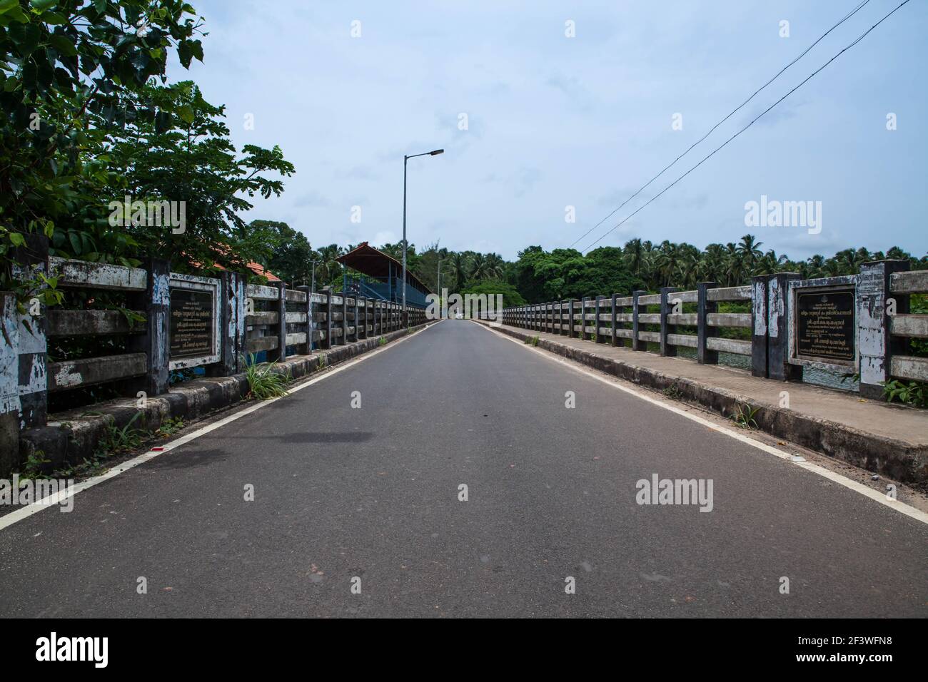 A scene from Kadalundi kadavu bridge Stock Photo - Alamy