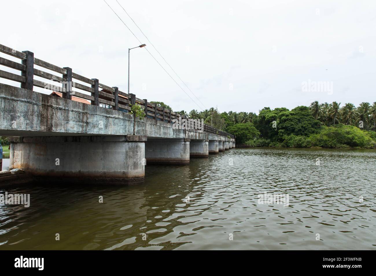 A scene from Kadalundi kadavu bridge Stock Photo - Alamy