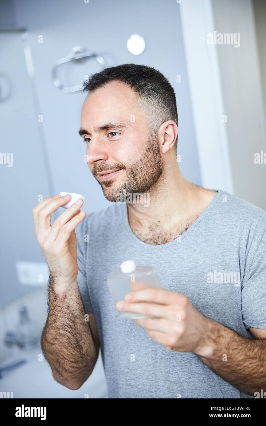 Masculine and smell hi-res stock photography and images - Alamy